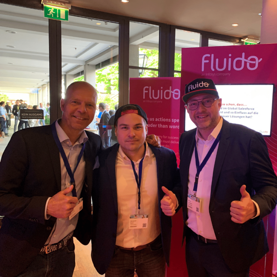 Fluido's First Appearance at Salesforce Live in Germany - Fluido